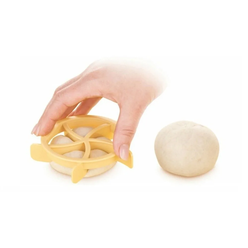 Bread Rolls Cookie Mold Fan Shaped Pastry Cutter Plastic Kitchen Dough ...