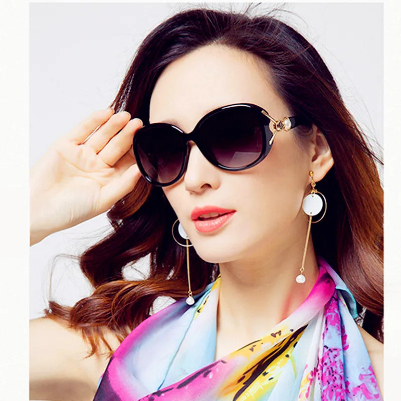 CURTAIN Occhiali da sole Donna New Fashion Metal Fox Sun Glasses Trendy ...