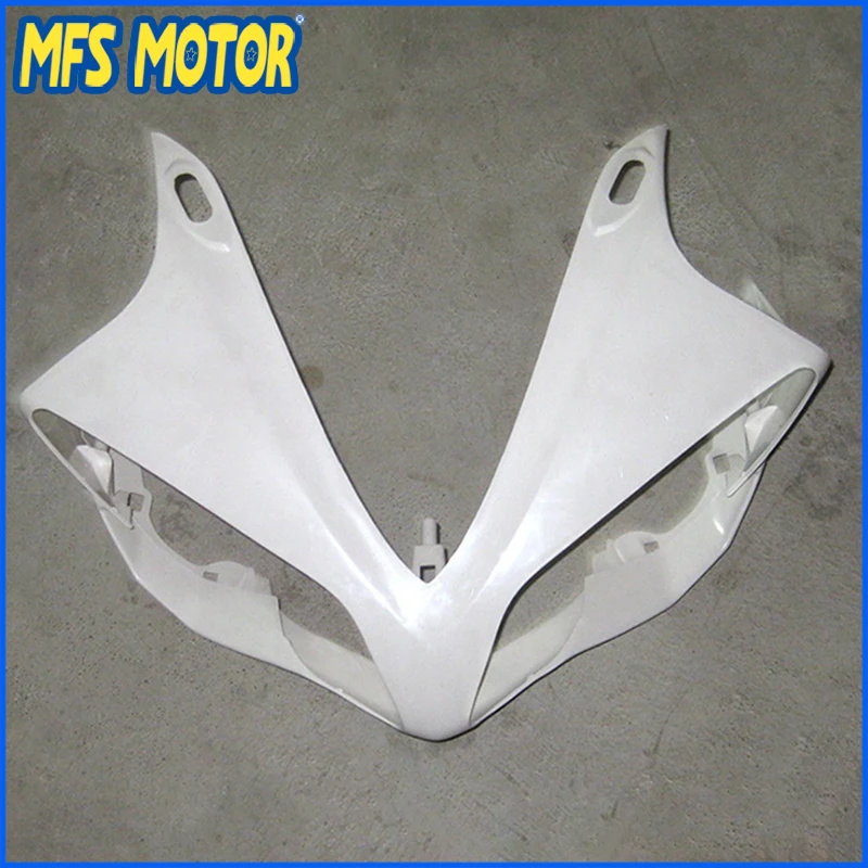 New Upper Fairing Unpainted Front Cowl Head For YAMAHA 07 08 YZF R1 YZF ...