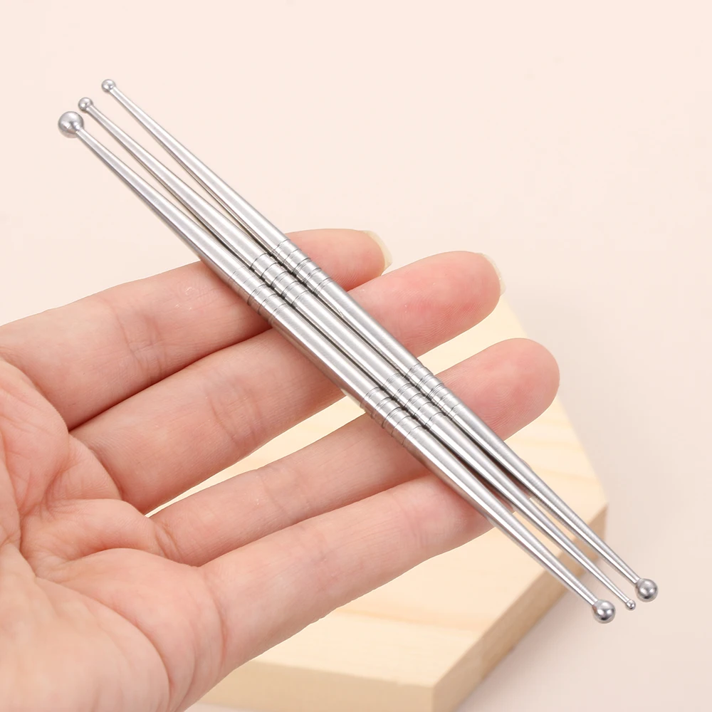 3Pcs/Set Carving Rod Stainless Steel Pottery Clay Double Head Sculpture ...