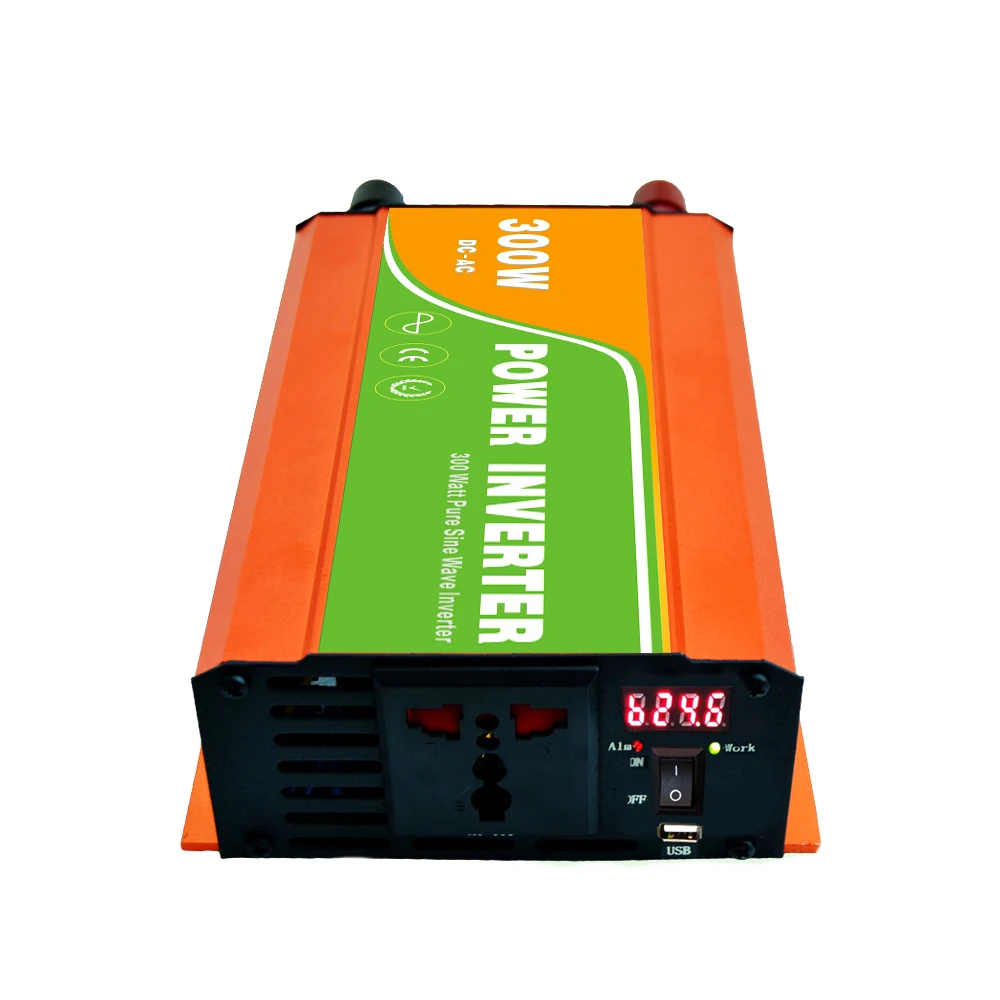 Digital-48VDC-40-60V-300W-Off-Grid-Inverter-to-100-240VAC-Ouput-Surge ...