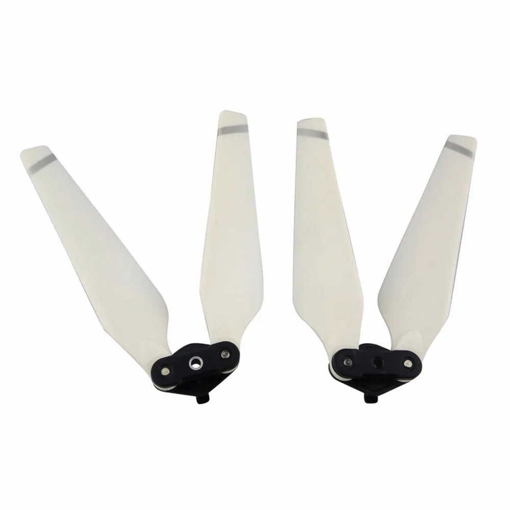 2 Pairs Plastic White Propeller For Dji Mavic Pro Drone Spare Parts ...
