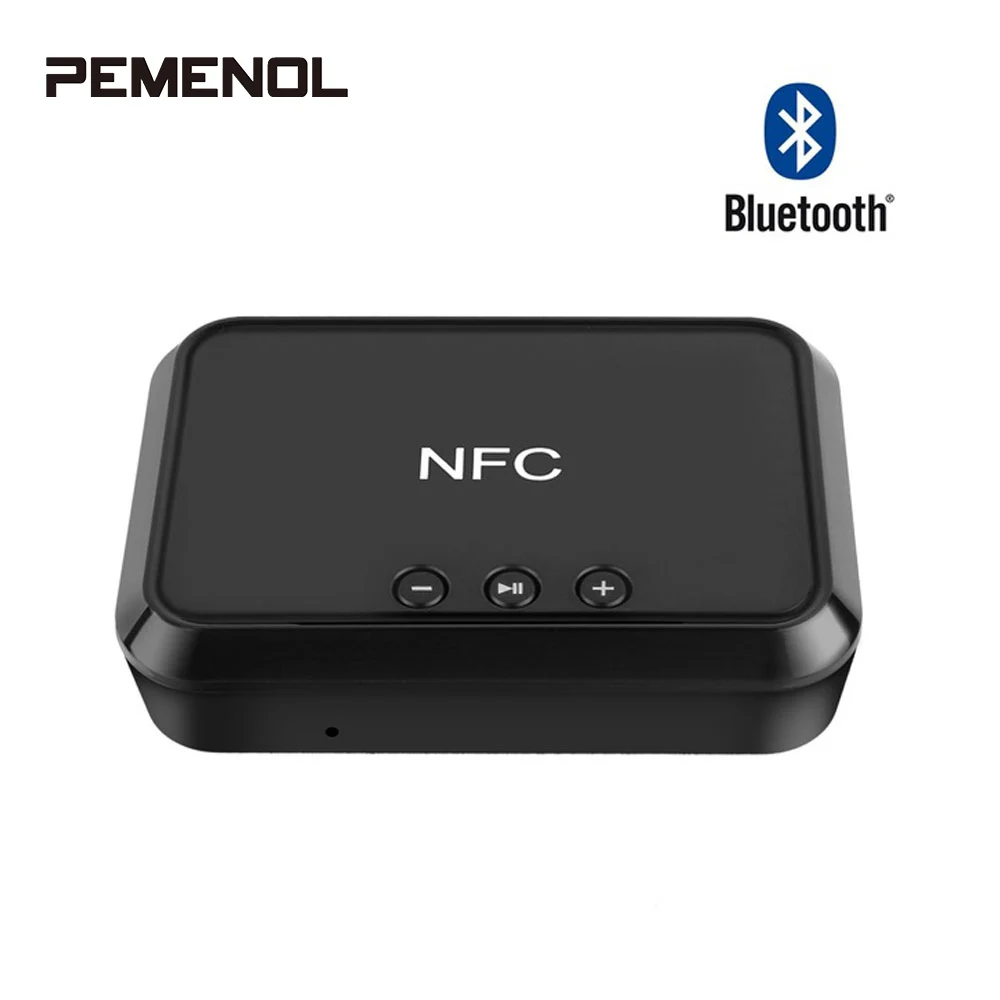 NFC Wireless Stereo Bluetooth Audio Receiver Portable Bluetooth Adapter ...