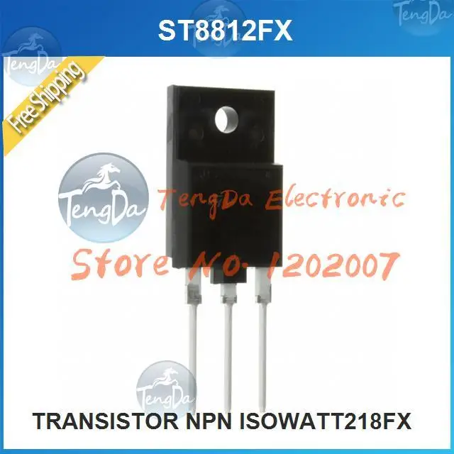 Free-Shipping-5PCS-lot-ST8812FX-TRANSISTOR-NPN-ISOWATT218FX-8812-ST8812 ...