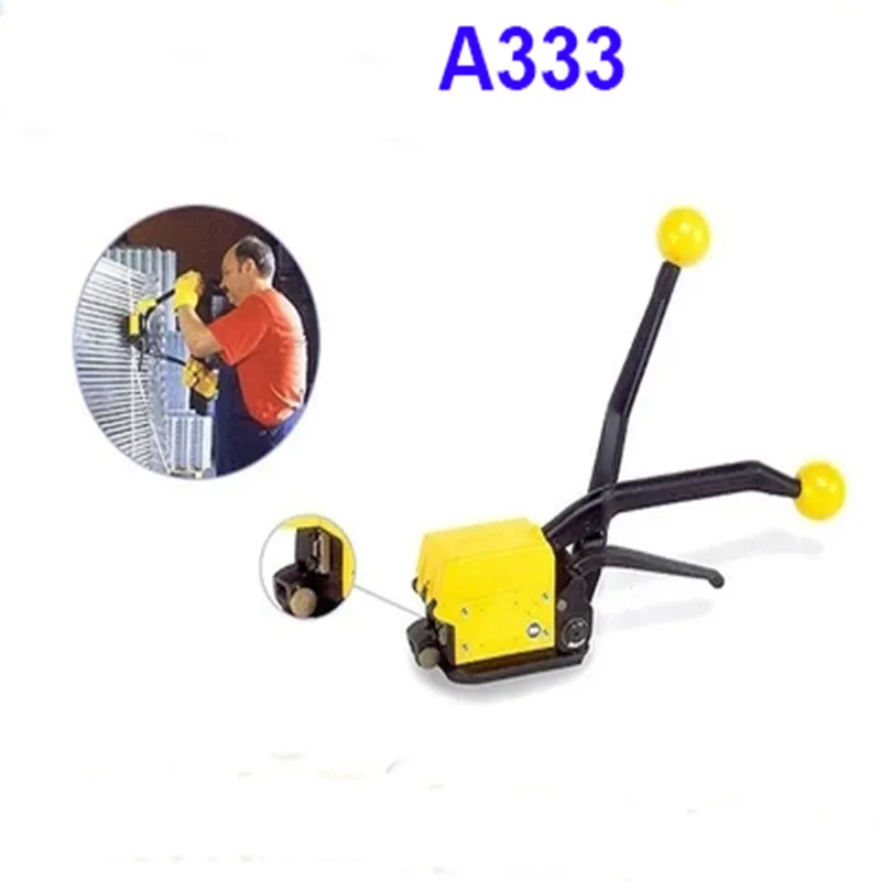 A333-Manual-Sealless-Steel-Strapping-Machine-Bander-Binding-Steel ...