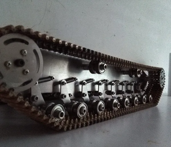 RC Metal Tank Chassis RX 800 Crawler Caterpillar Obstacle Track Large ...