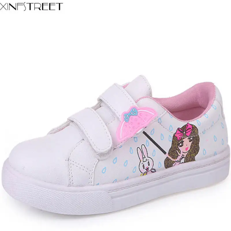 Xinfstreet Kids Shoes For Girls Cute Princess Breathable Children ...
