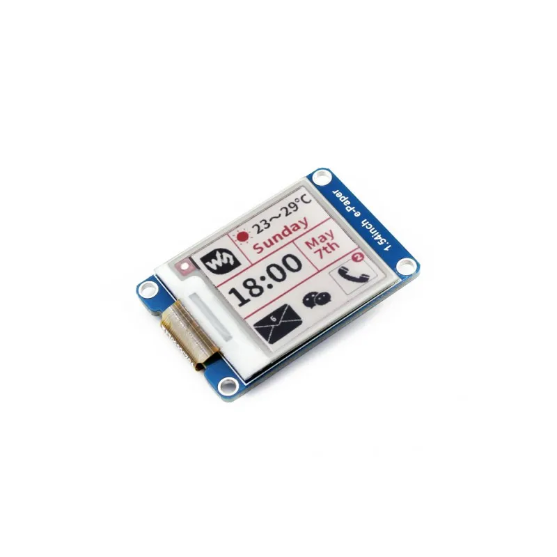 1.54inch e-Paper E-Ink Display Module with 3-wire SPI 4-wire SPI ...