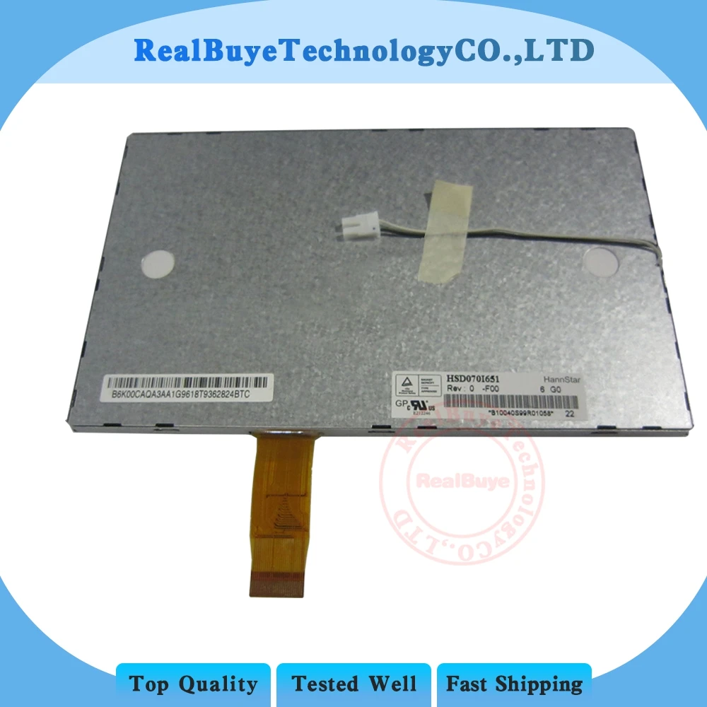 Pantalla LCD A + 7 pulgadas WY070ML175HS09A 7214H00B35 A0 pantalla de ...