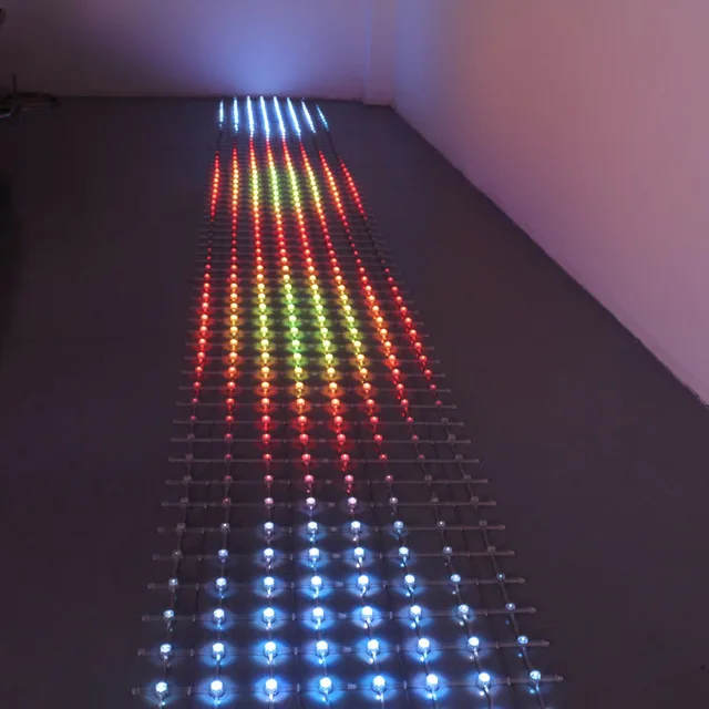 1.2 Square meter DC5V 20mm LEDs UCS1903 RGB LED Pixel light grid ...