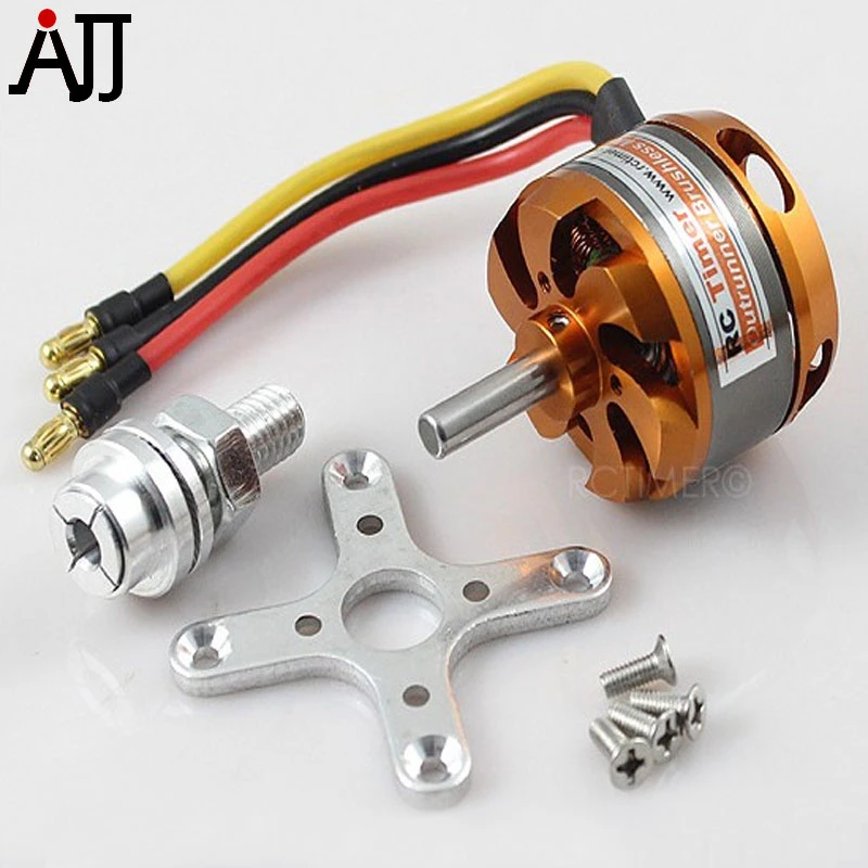 RCTIMER BC3530 3530 1100KV 1400KV 1700KV Outrunner Brushless Motor FPV ...