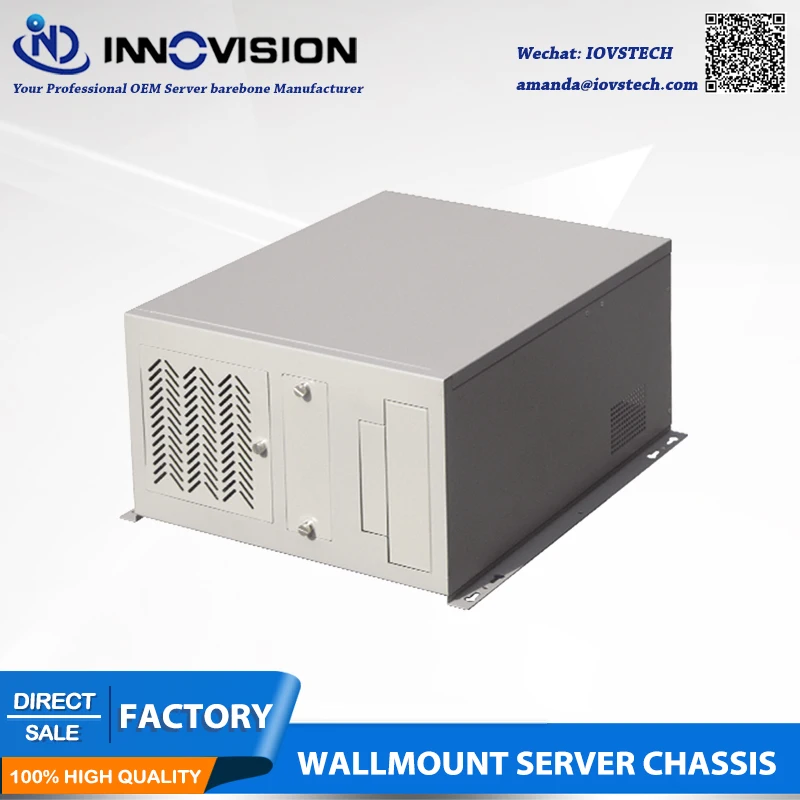 Hot sale wall mounting chassis IPC2408C industrial computer case ...