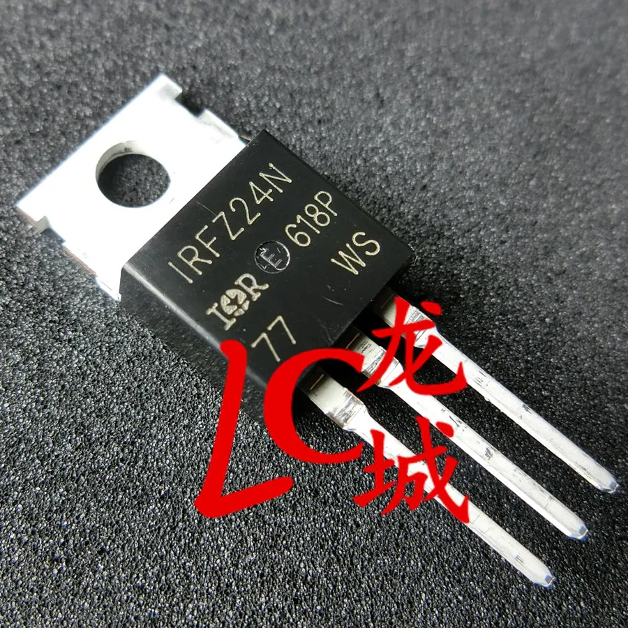 IRFZ24NPBF IRFZ24N MOSFET Field TO 220 55V 17A IR New|Relays| - AliExpress