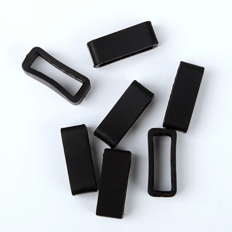2Pcs-Rubber-Rings-Watch-Strap-Loops-Silicone-Replacement-Watch-Band ...