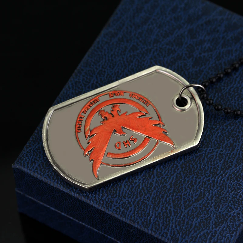 Tom Clancy's The Division Necklace Dog Tag Pendant - Military Shopping