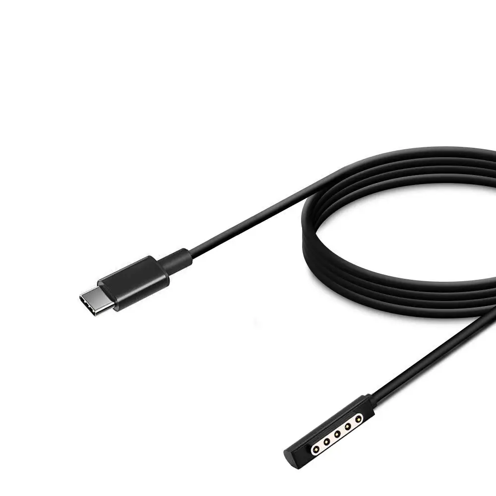 5FT-Surface-Pro-Power-Cord-USB-C-Surface-Charger-Cable-12V-Power-Cable ...