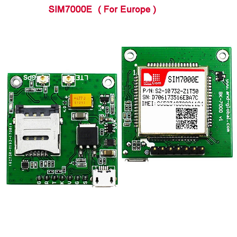 Sim7000e 4g módulo kit de desenvolvimento, quad band LTE FDD & duplo ...