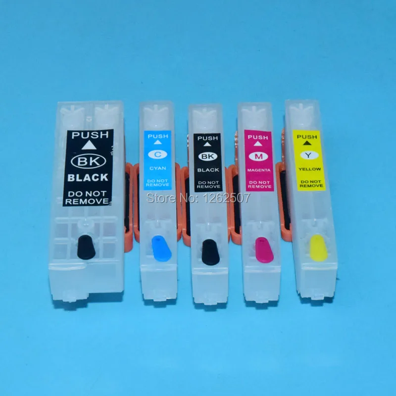 33XL-410XL-T3351-T3361-Refillable-Ink-Cartridge-No-Chip-For-Epson-XP ...