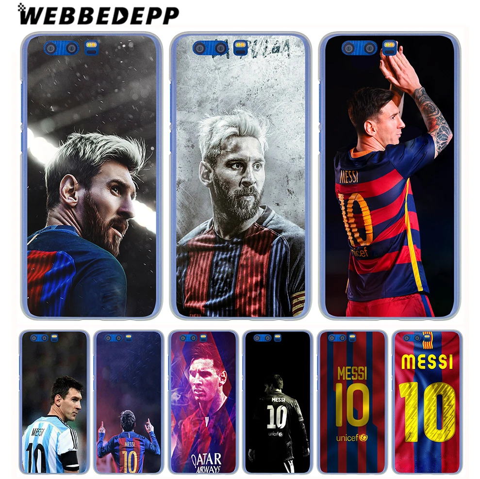 WEBBEDEPP Lionel Messi Phone Hard Case for Huawei Honor Play 9 8 8C 10 ...
