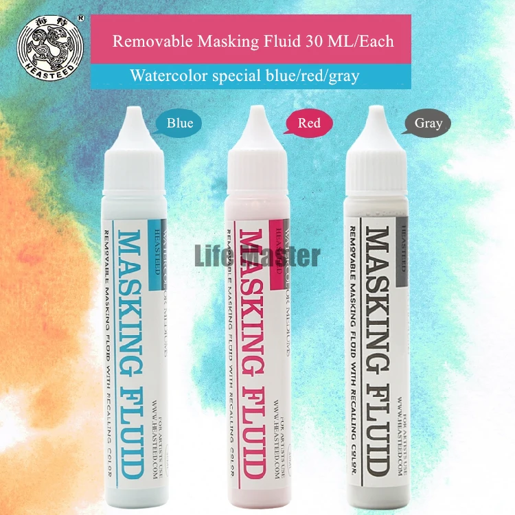 LifeMaster Heasteed Pen Shape Art Removable Masking Fluid Marker for ...