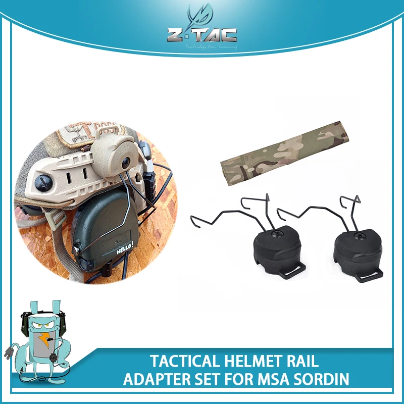 Z Tactical Helmet Accessories Sordin Type Headset Holder Fast Helmet ...