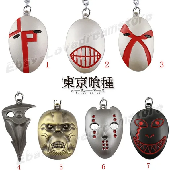 Free Shipping Anime Cartoon Cool ! Tokyo Ghoul Kaneki Ken Mask Logo ...