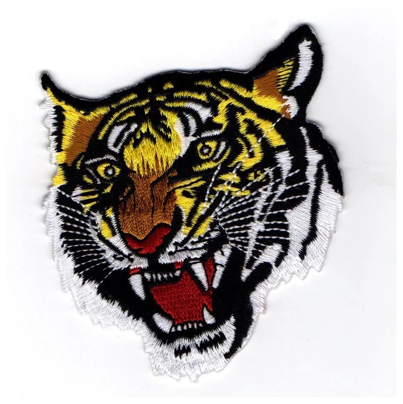 Tiger Patch/high Quality Embroidery Patches For Clothes Made Of Twill ...