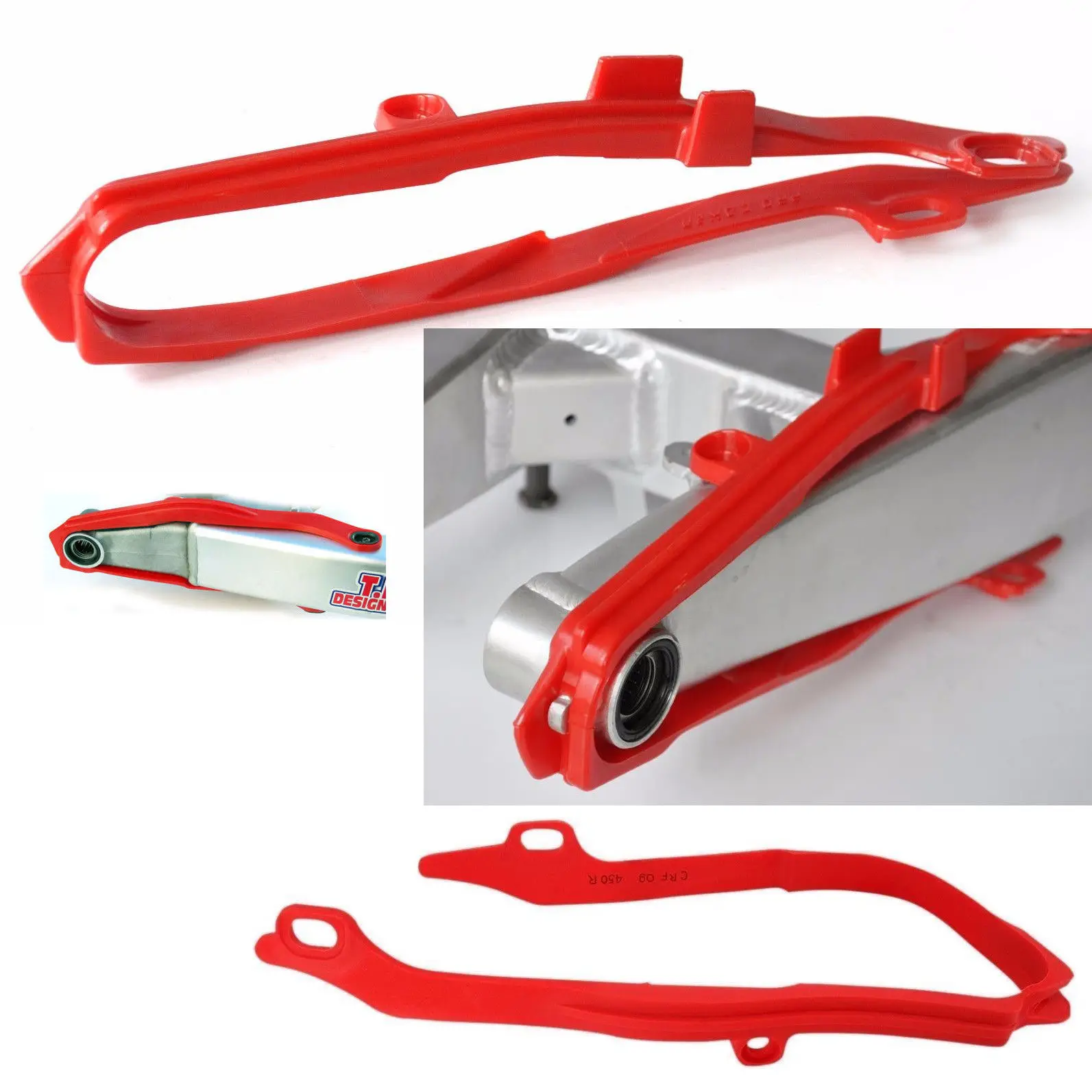 Motorcross Motorcycle MX Enduro CRF UFO Style Chain Slider Guide For ...