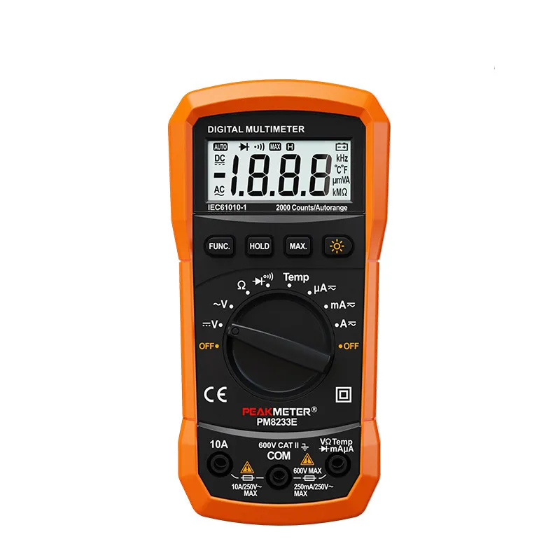Digital multimeter hand held student household small digital display ...