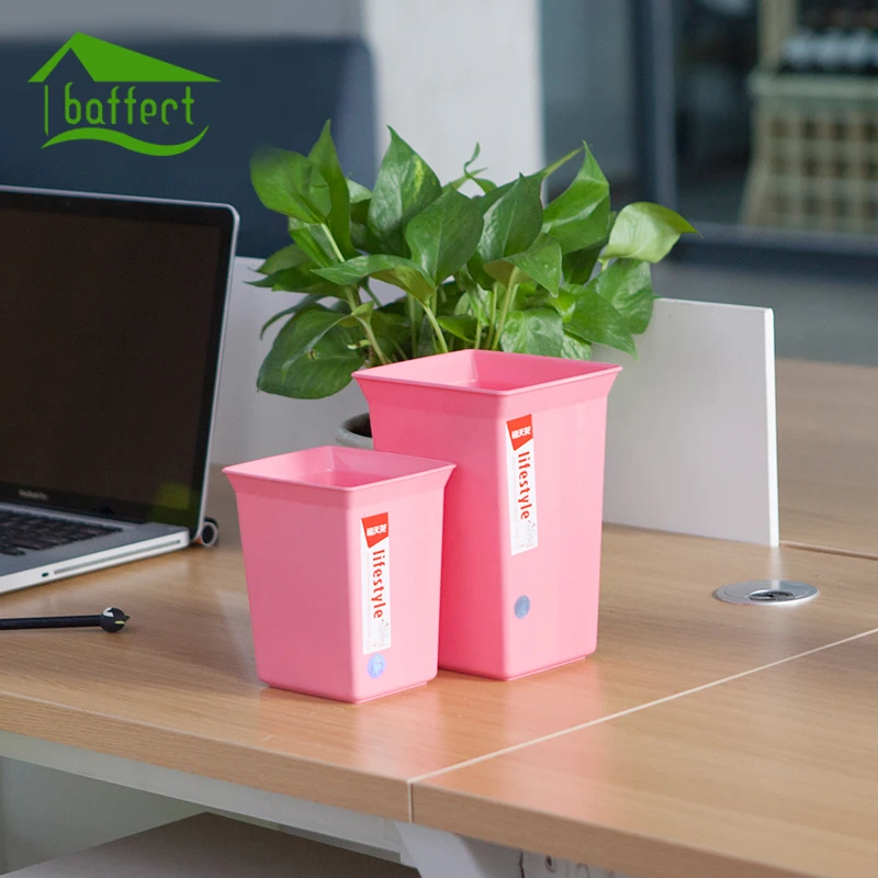 Portable Pp Plastic Mini Dustbin Cute Small Gabage Can Kids Rubbish Bin ...