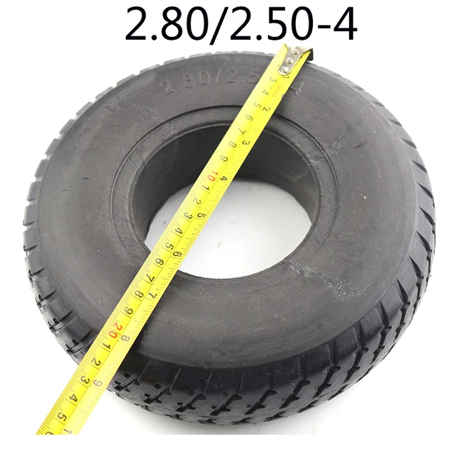Electric scooter solid tire 2.80 /2.50 4 Pneumatic Tires Durable Thick ...