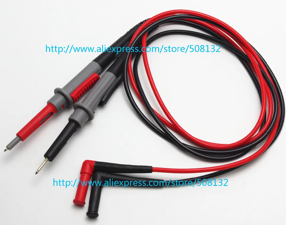 Silicone-Adjustable-length-Test-Lead-Push-and-Pull-test-probe-Use-For ...