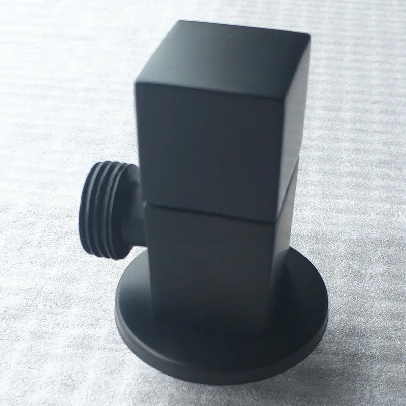 Solid Brass Square Angle Valves 1/2"Male x 1/2" Male Bathroom Bidet ...