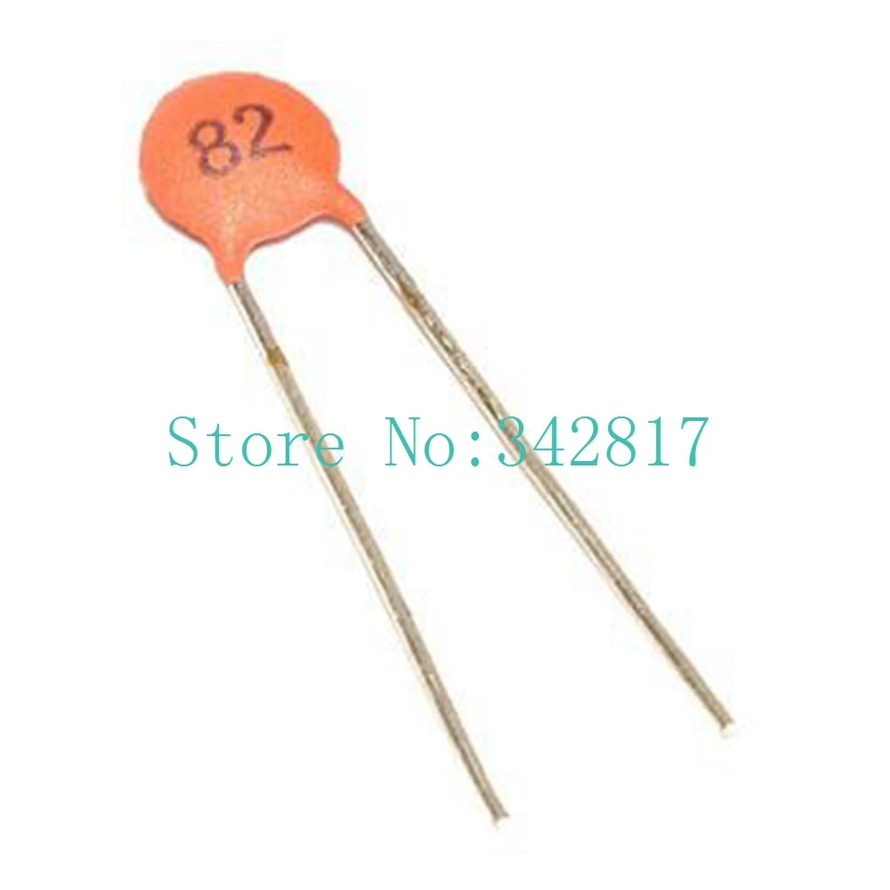 ceramic capacitors 50V 82P 82pF 1000pcs|ceramic capacitor|capacitor ...