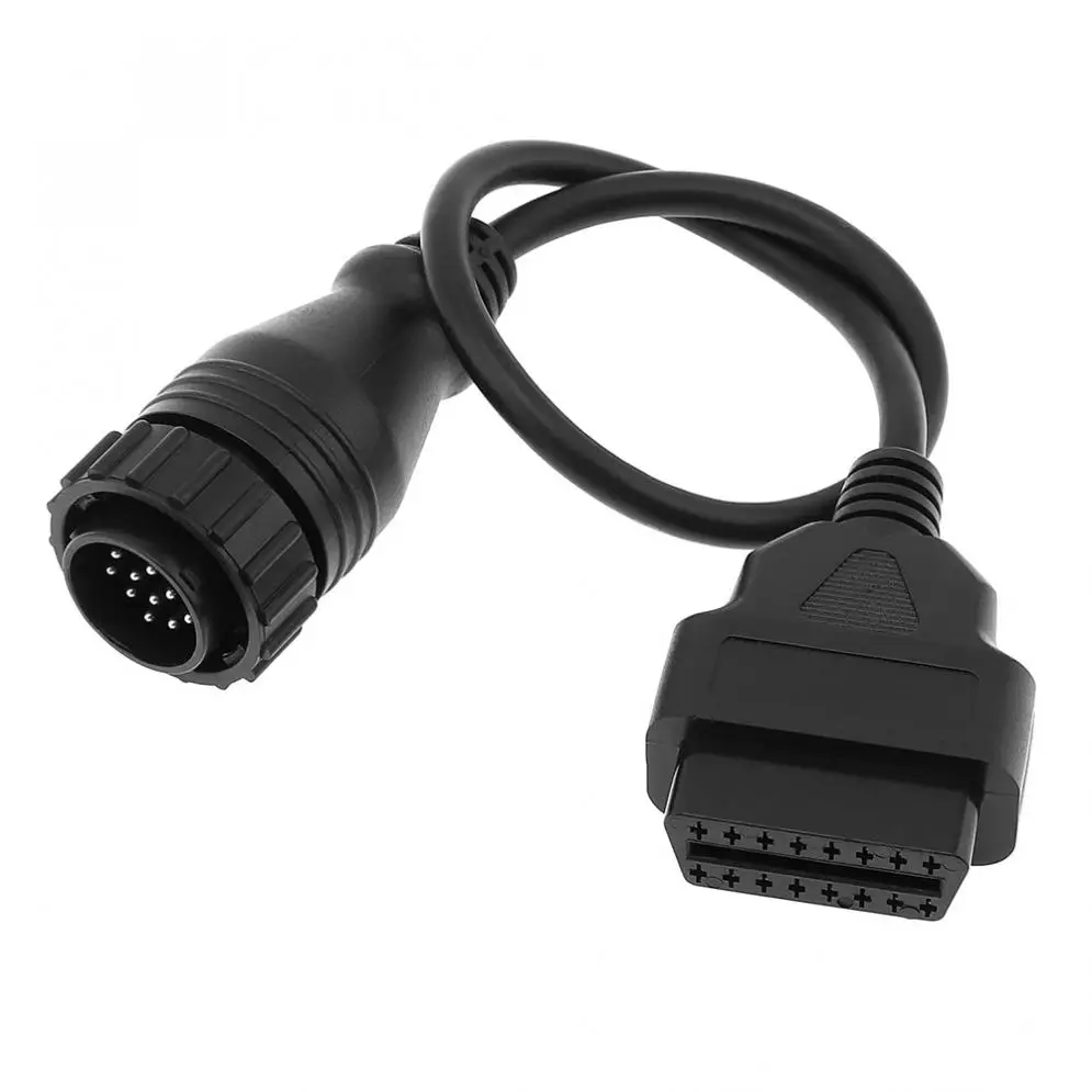 1 sztuka OBD II 14 Pin męski na 16 Pin kobieta Adapter diagnostyczny ...