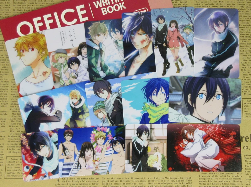 35pcs Noragami Characters Card Stickers Stray God Aragoto YATO Iki ...