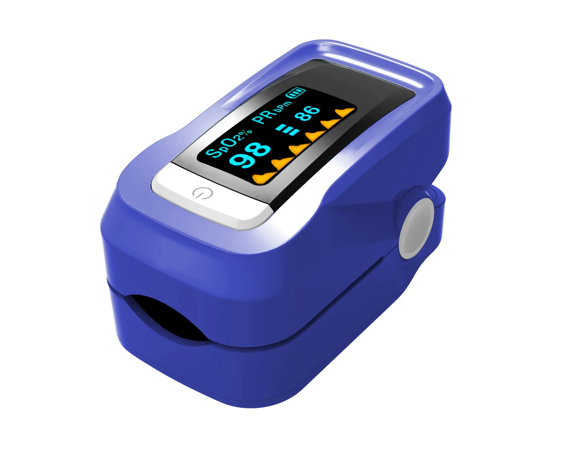 Finger Pulse Oximeter Tester Pulse Oxygen Meter Heart Rate Monitor ...