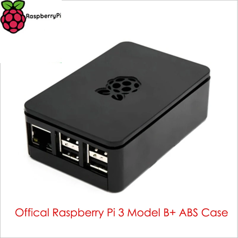 Offical Raspberry Pi 3 Model B Plus ABS Case Black White Shell Box ...