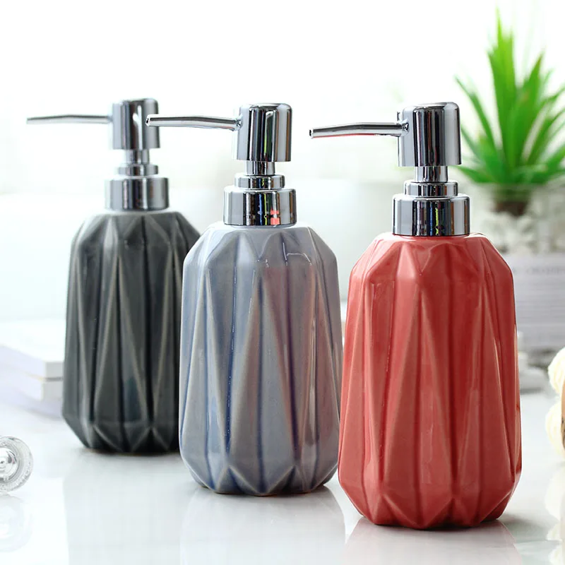 Vintage Retro 360ml Ceramic Liquid Soap Dispenser for Kitchen Bathroom ...