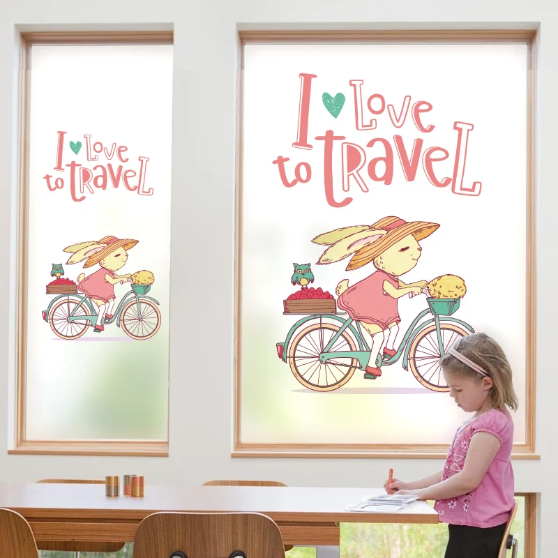 DICOR Glass Films For Kids Cartoon Stained Static Cling Window Films ...