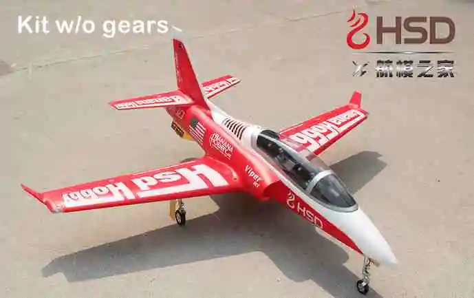 New! HSD Viper 90mm rc jet plane kit format without landing gears-in RC ...