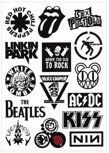 Band Stickers Logo