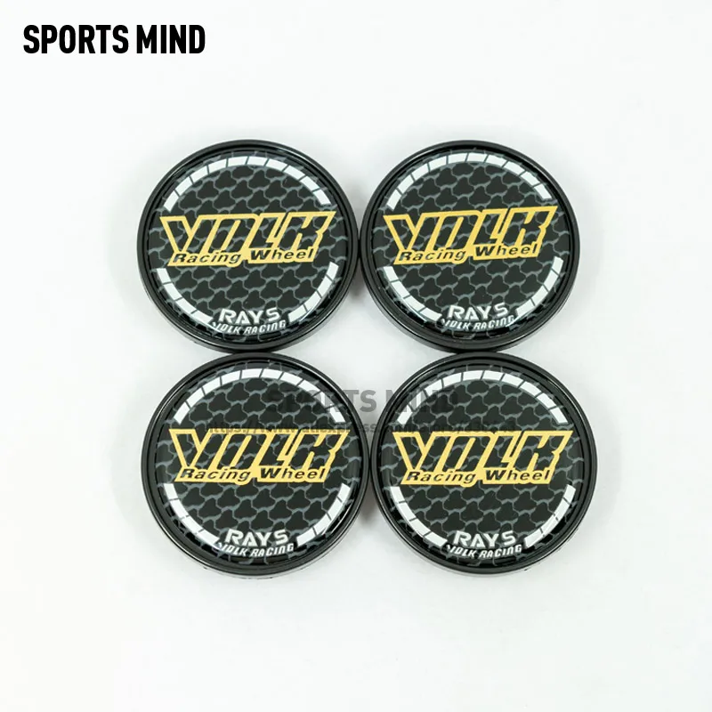 4 X 54mm Car Wheel Center Caps For Volk Rays Japan Volk Racing Wheel ...
