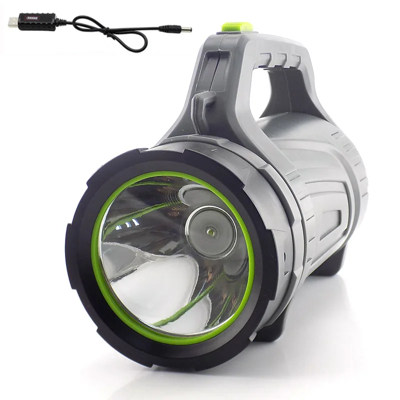 Linterna-LED-recargable-USB-superbrillante-linterna-de-b-squeda ...