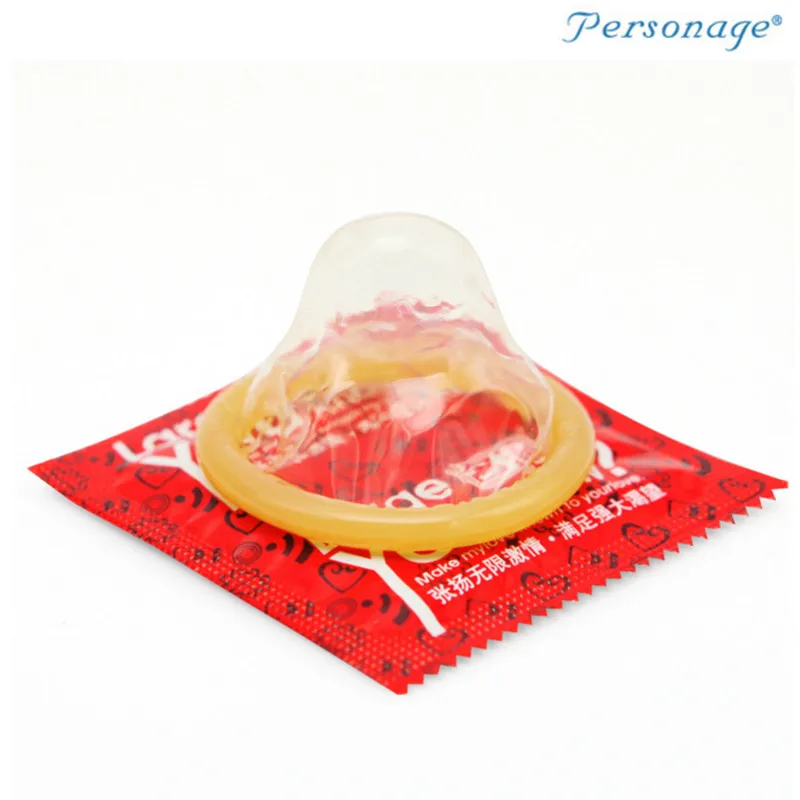 Sex Products 20 Pcs Large Condom Natural Latex Lubricant Condoms Delay