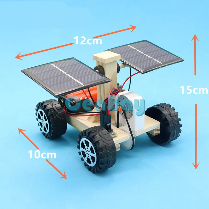 Learning & Education Solar Power Kits LIMEI-ZEN Motor DIY Kit Wooden ...