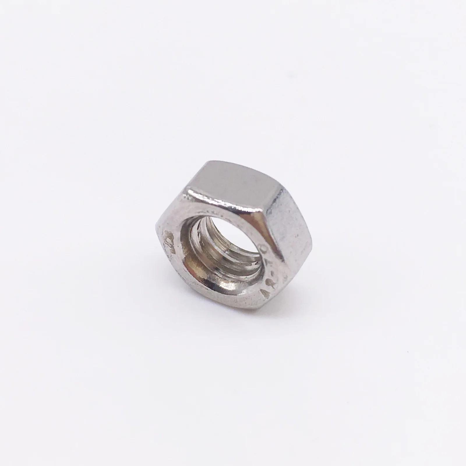 #12 28 UNF Thread Nuts Silver Machine Screw Hex Nuts-in Nuts from Home ...