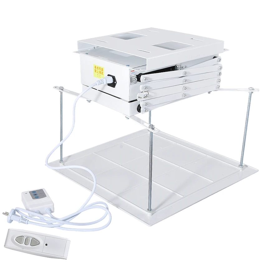 Motorized Scissor Projector Lift Projector Bracket 1M Ceiling Projector ...