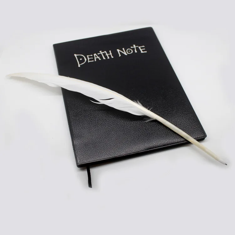 Anime Theme Death Note Cosplay Notebook New School Large Writing ...