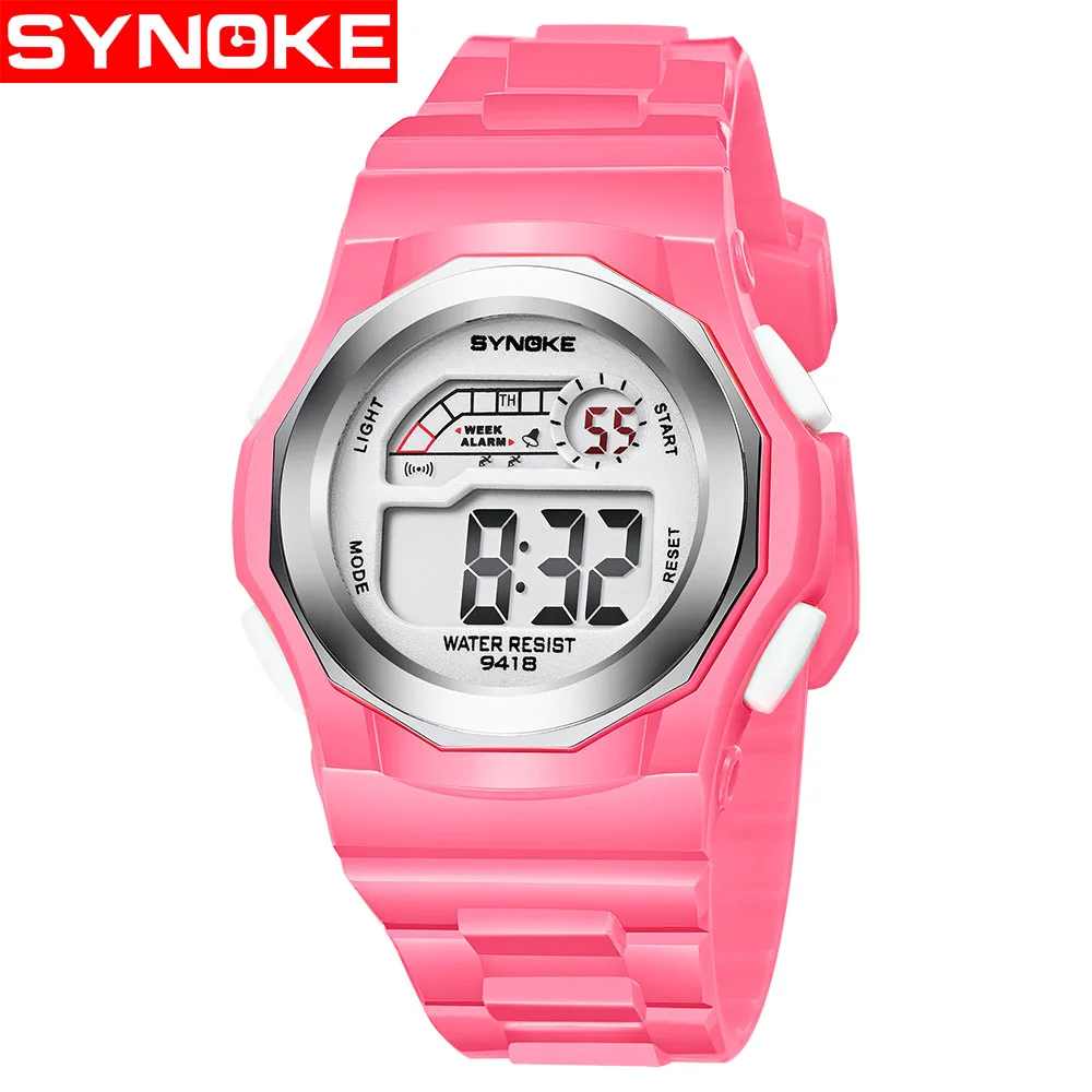 SYNOKE Children Watch Fashion LED Digital Wristwatches Kids Students ...